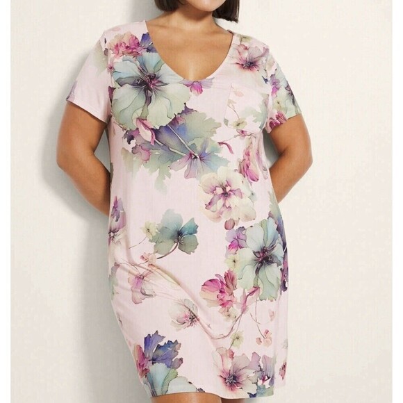 Soma | Intimates & Sleepwear | Soma Cool Nights Sleepshirt Floral ...